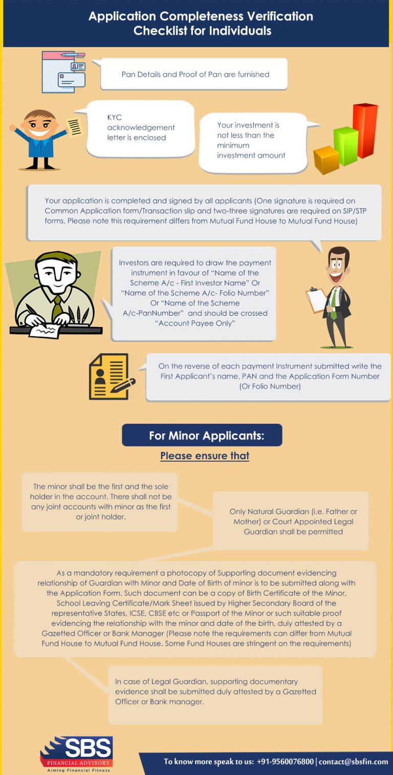 APPLICATION COMPLETENESS VERIFICATION CHECKLIST for INDIVIDUALS - Step ...